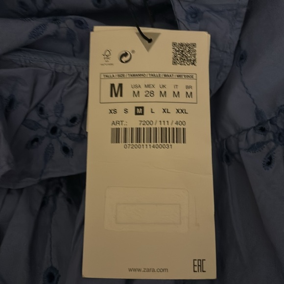 Zara | Dresses | Zara Womens Medium Periwinkle | Poshmark